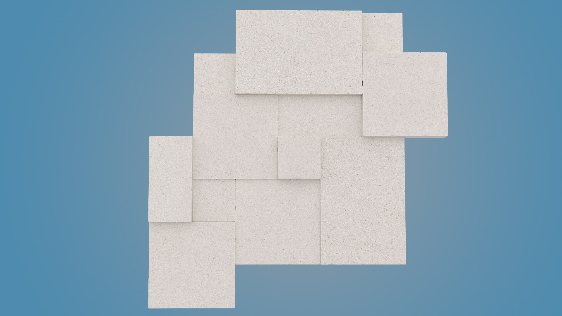 3d Model Mini Opus Wall