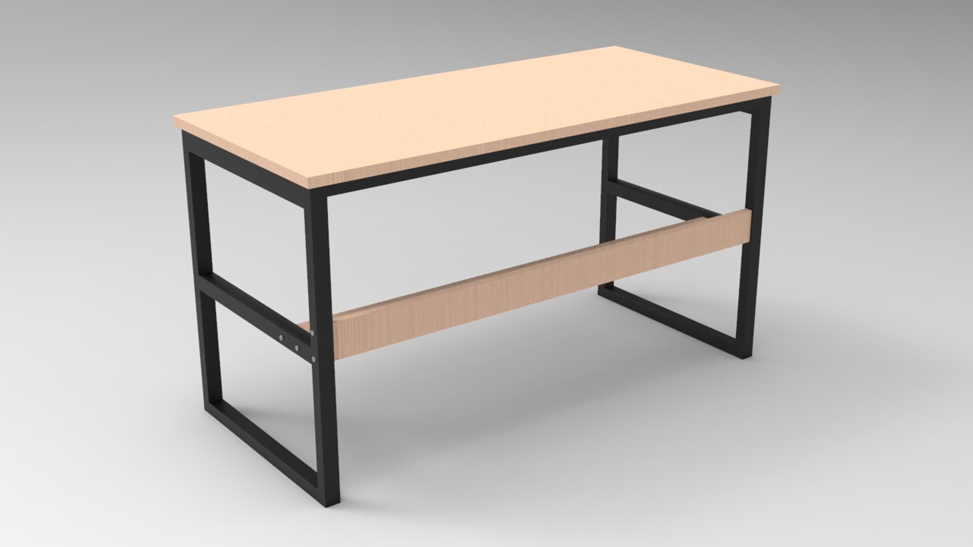 Computer Table 3D - TurboSquid 1656202