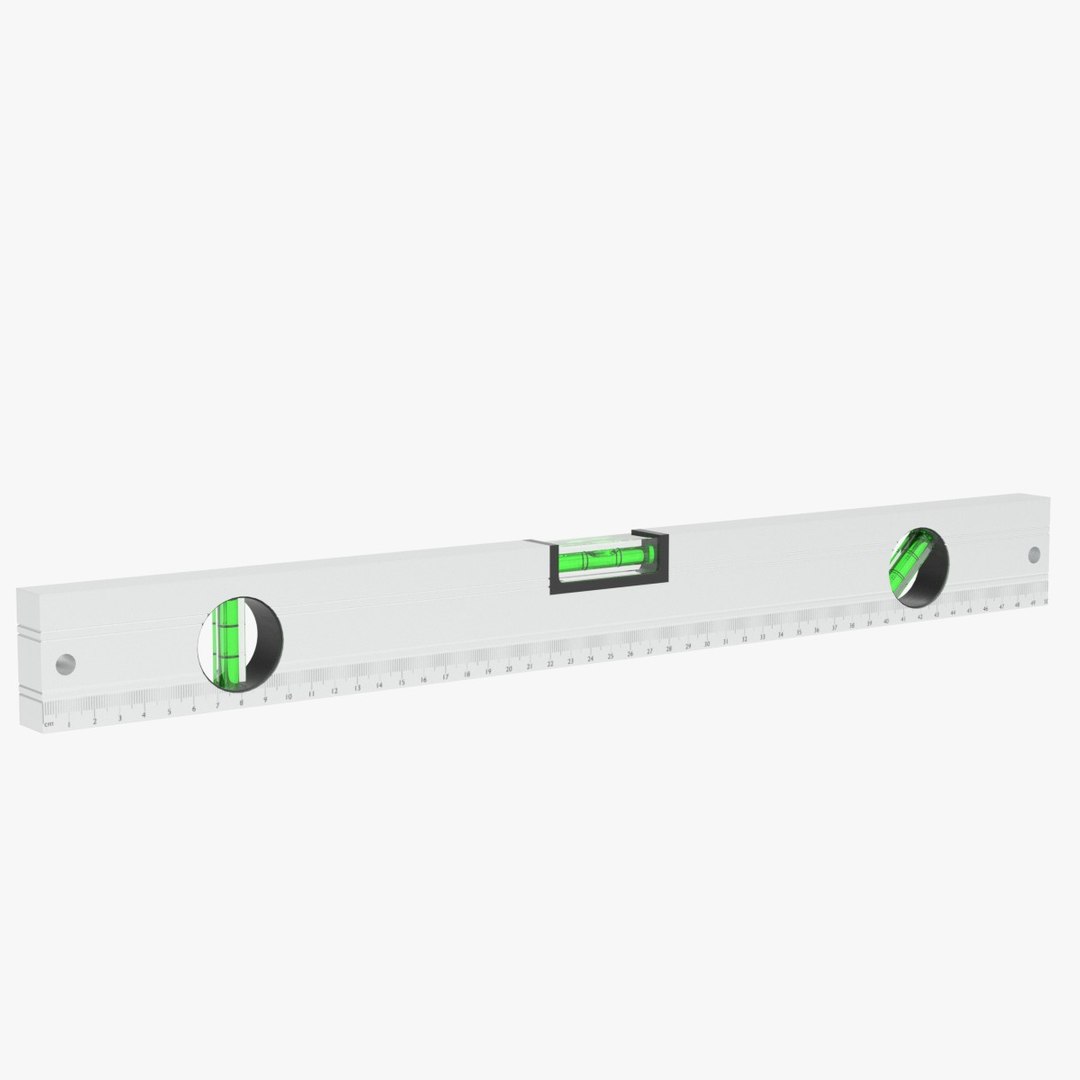 Spirit level 3D model - TurboSquid 1758928