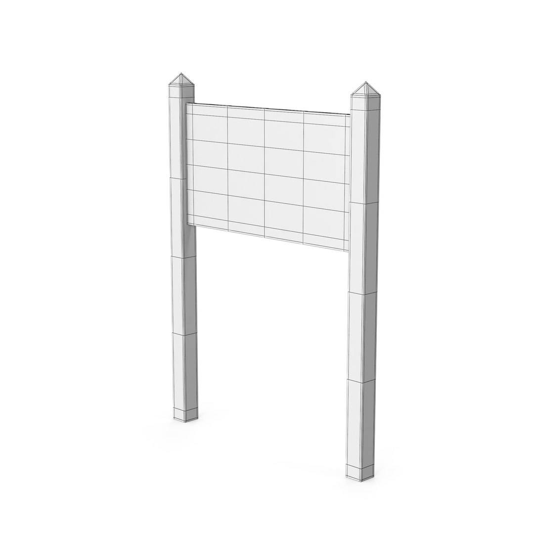 Wooden Signpost 3D Model - TurboSquid 2124556