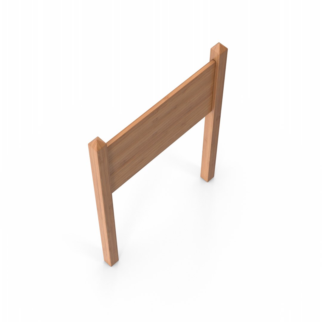 Wooden Signpost 3D Model - TurboSquid 2124556