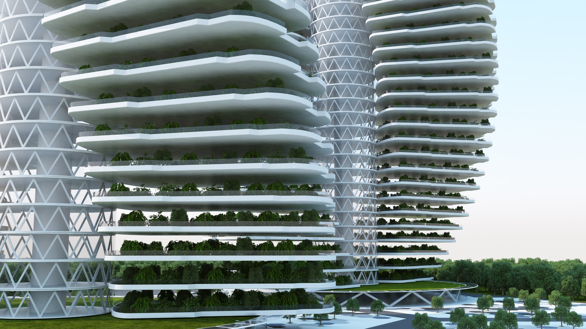 Hydroponics Vertical Farm Buildings 03 3D Model - TurboSquid 1885620