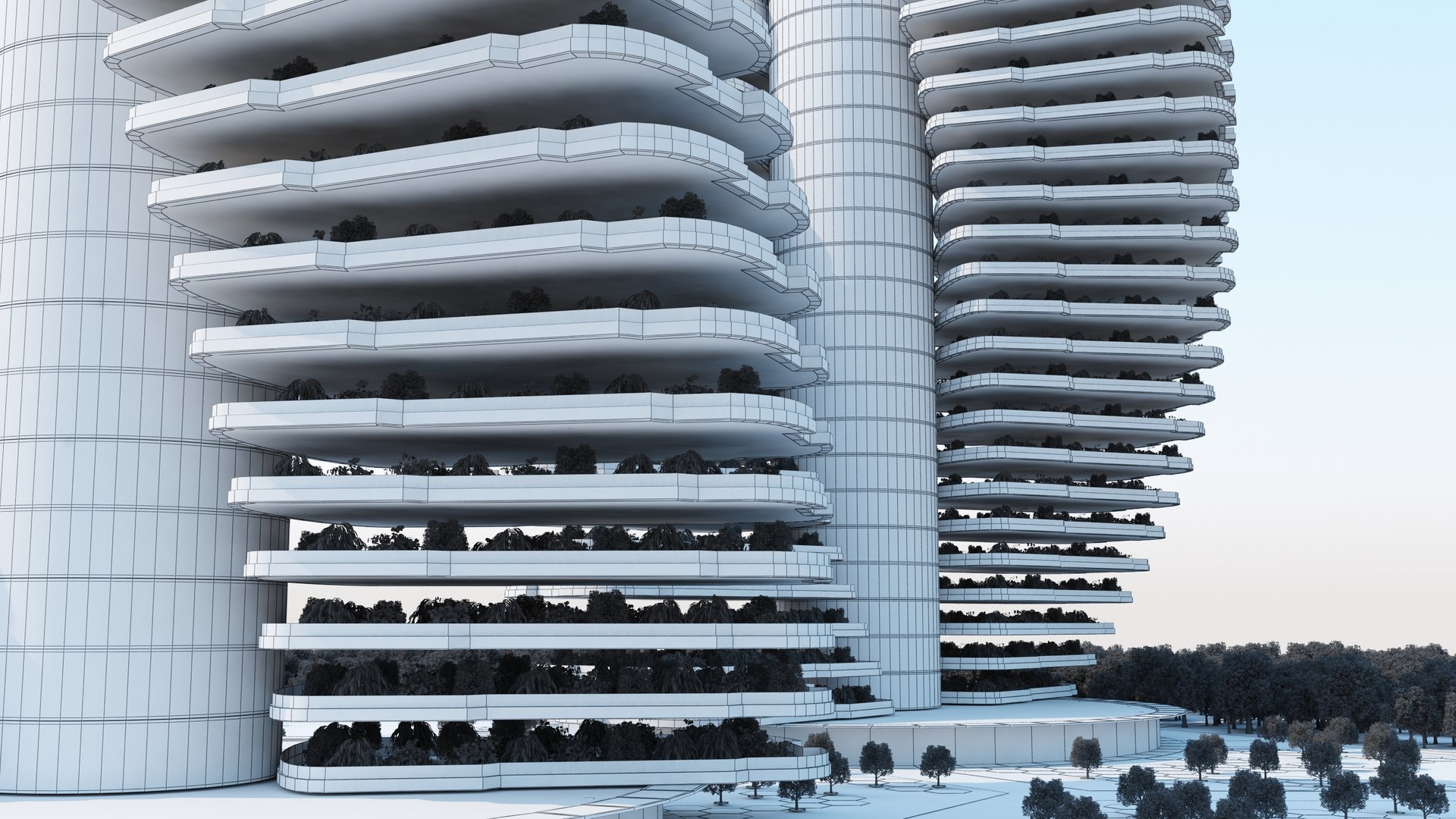 Hydroponics Vertical Farm Buildings 03 3D Model - TurboSquid 1885620