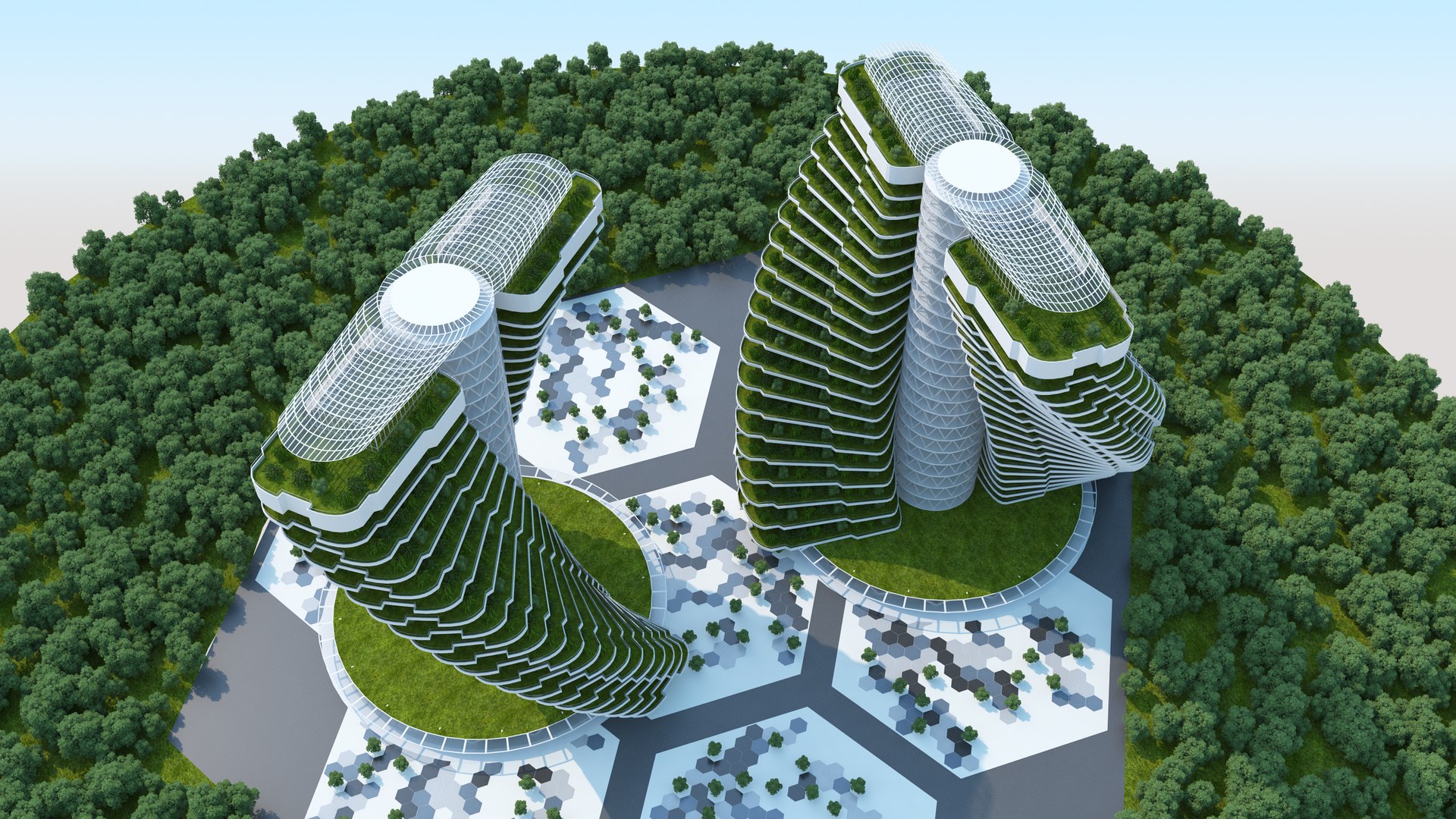 Hydroponics Vertical Farm Buildings 03 3D Model - TurboSquid 1885620