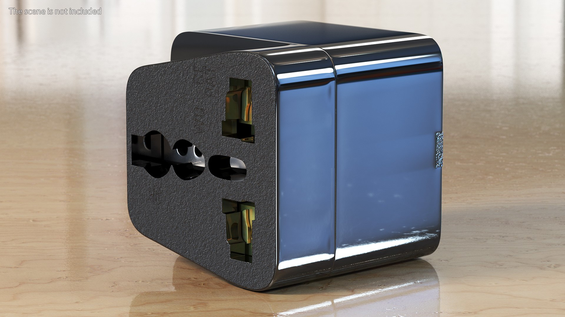 3D Electrical Plug Type I Adapter Black Model - TurboSquid 1838074