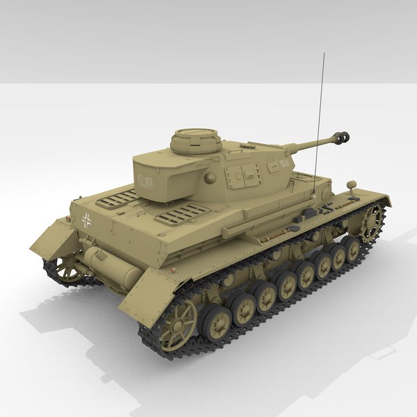 Panzer iv model - TurboSquid 1674225