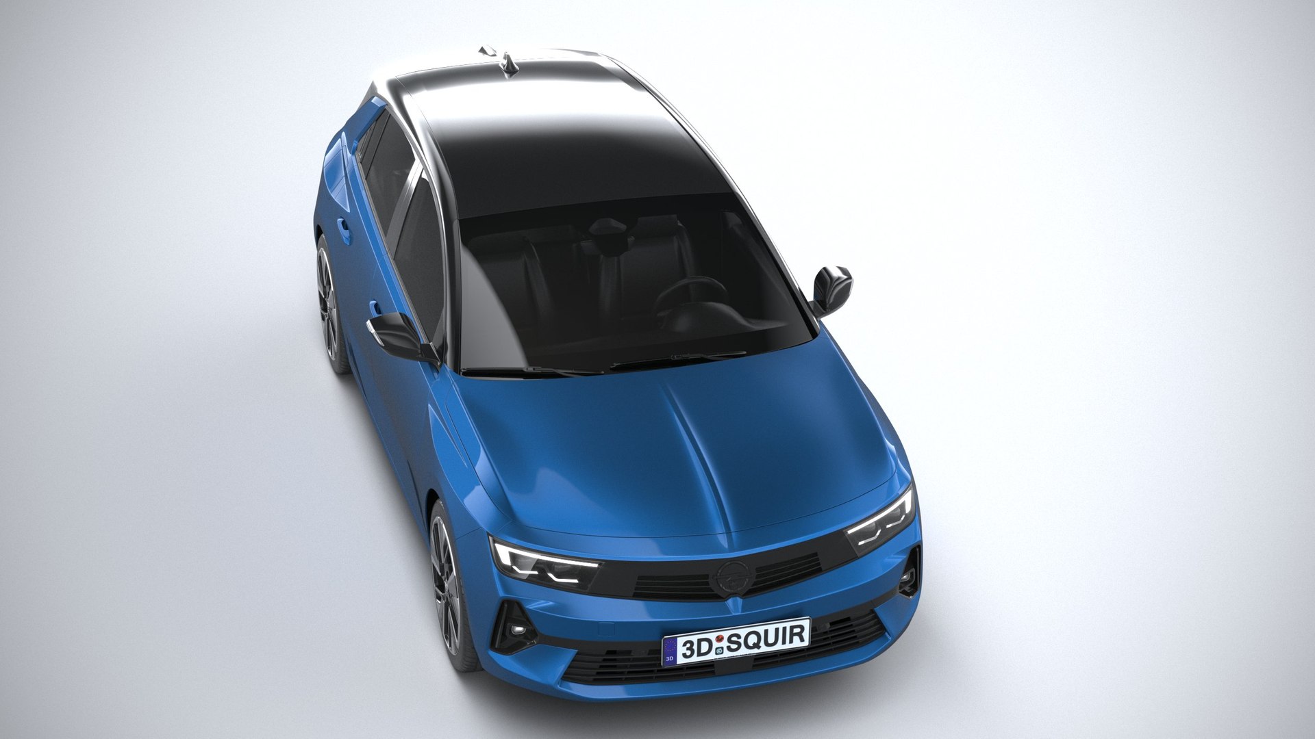 Opel Astra Electric 2023 3D model - TurboSquid 2098592
