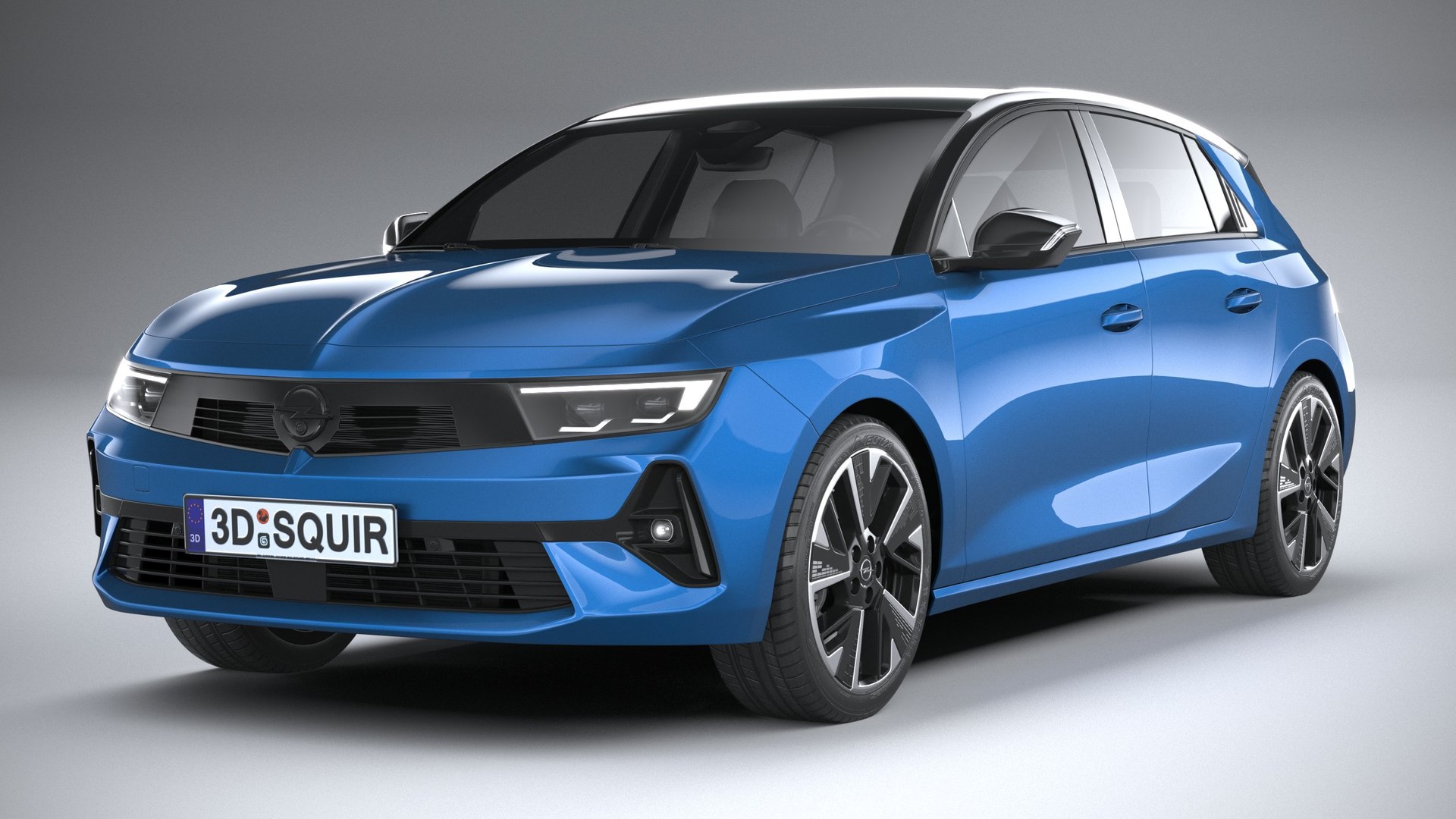 Opel Astra Electric 2023 3D Model - TurboSquid 2098592