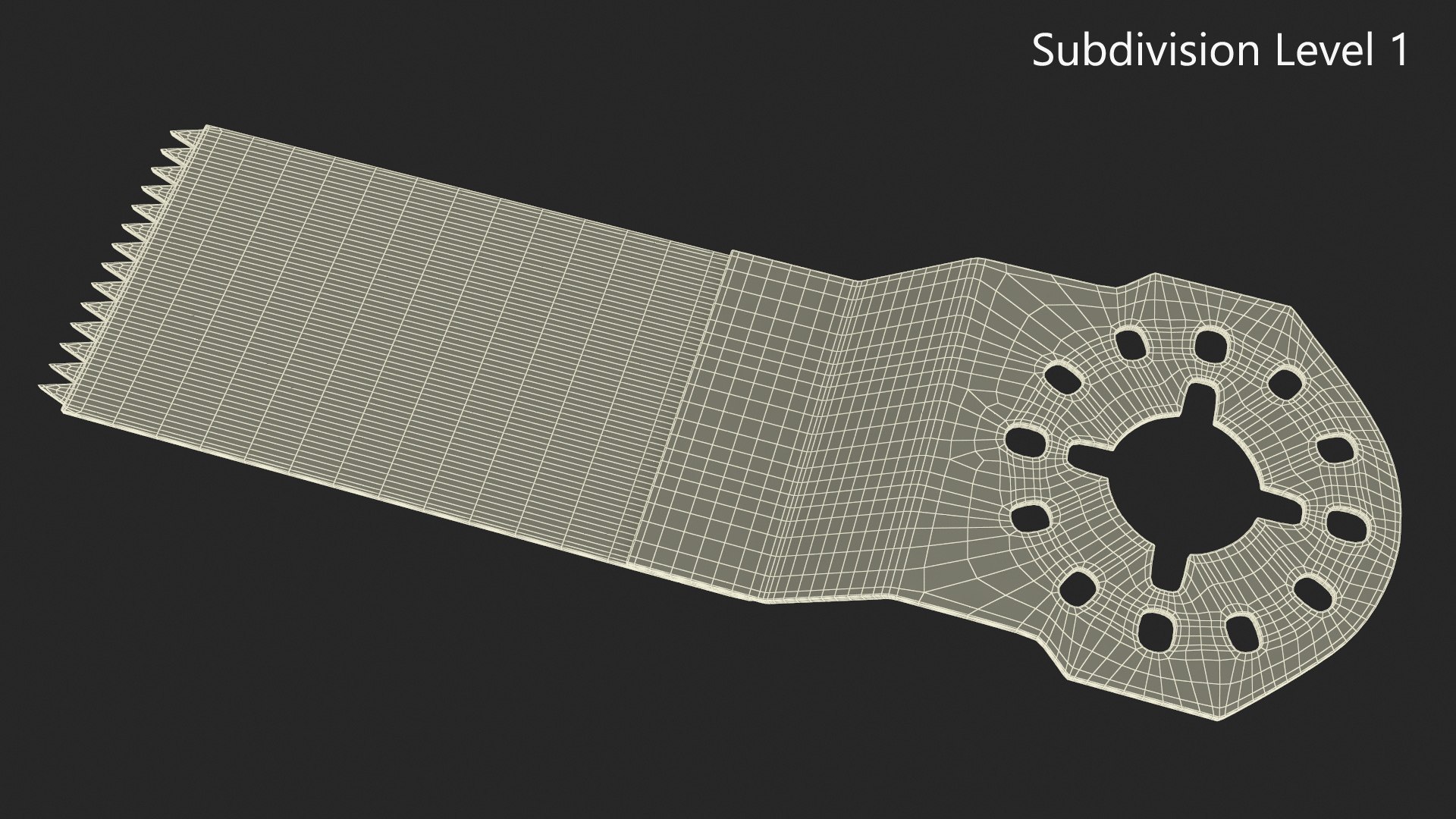 Oscillating Saw Blade 3D Model - TurboSquid 2300574