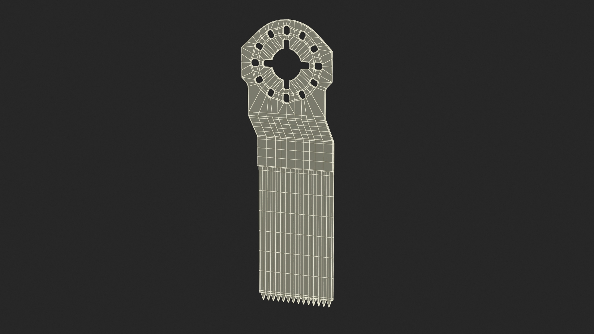 Oscillating Saw Blade 3D Model - TurboSquid 2300574