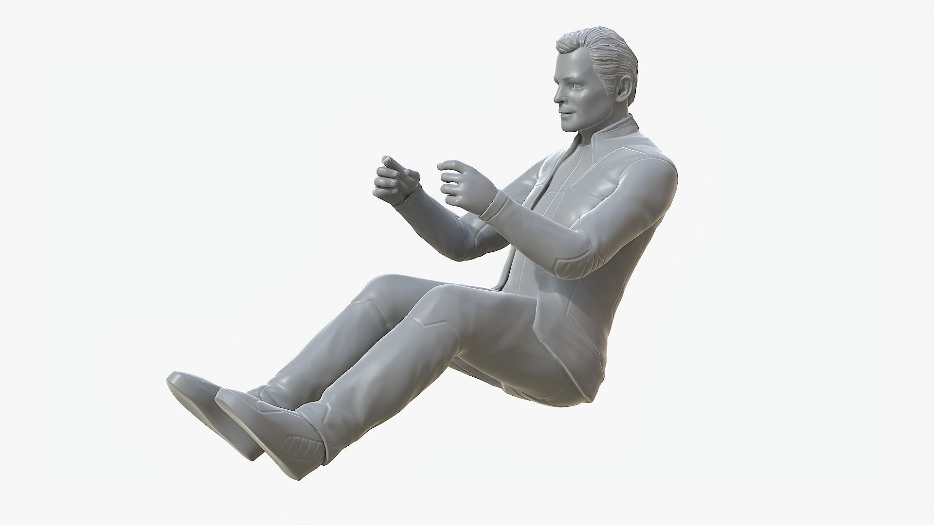 Driver 3D Model - TurboSquid 1917658