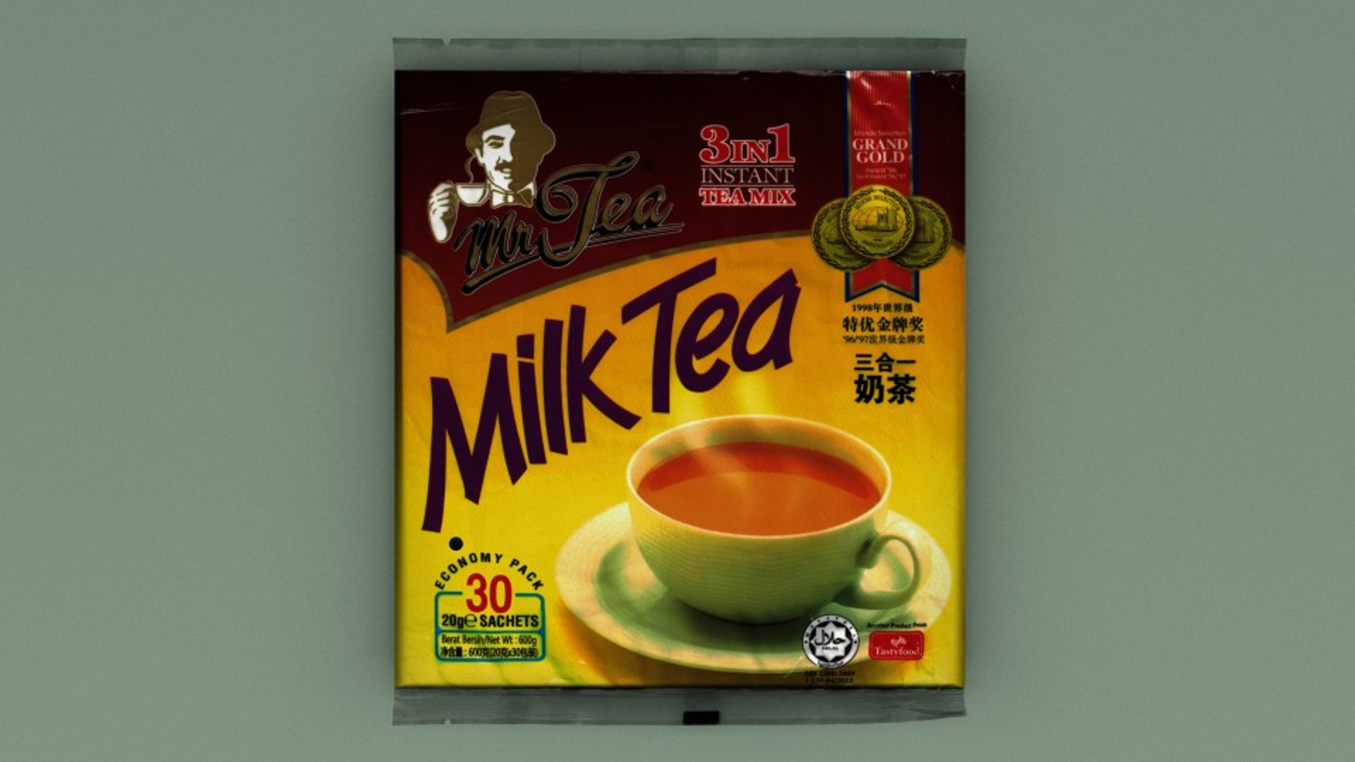 Mr Tea 3-in-1 Milk 3d Model