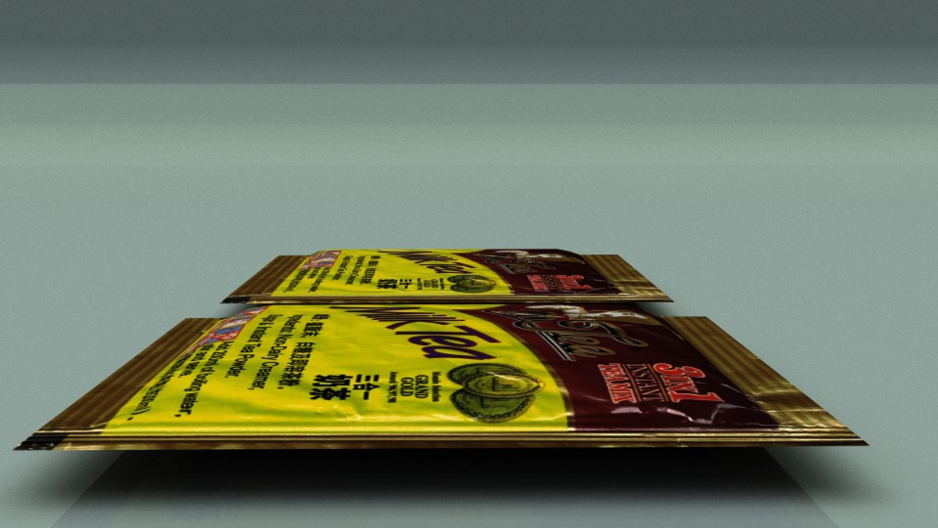 Mr Tea 3-in-1 Milk 3d Model