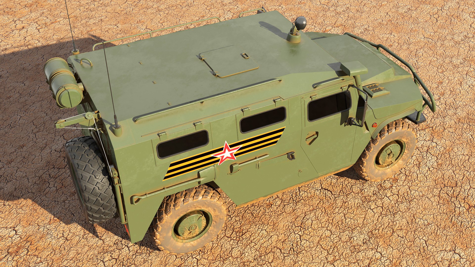 3D GAZ-2330 Tiger HMTV - TurboSquid 1720694