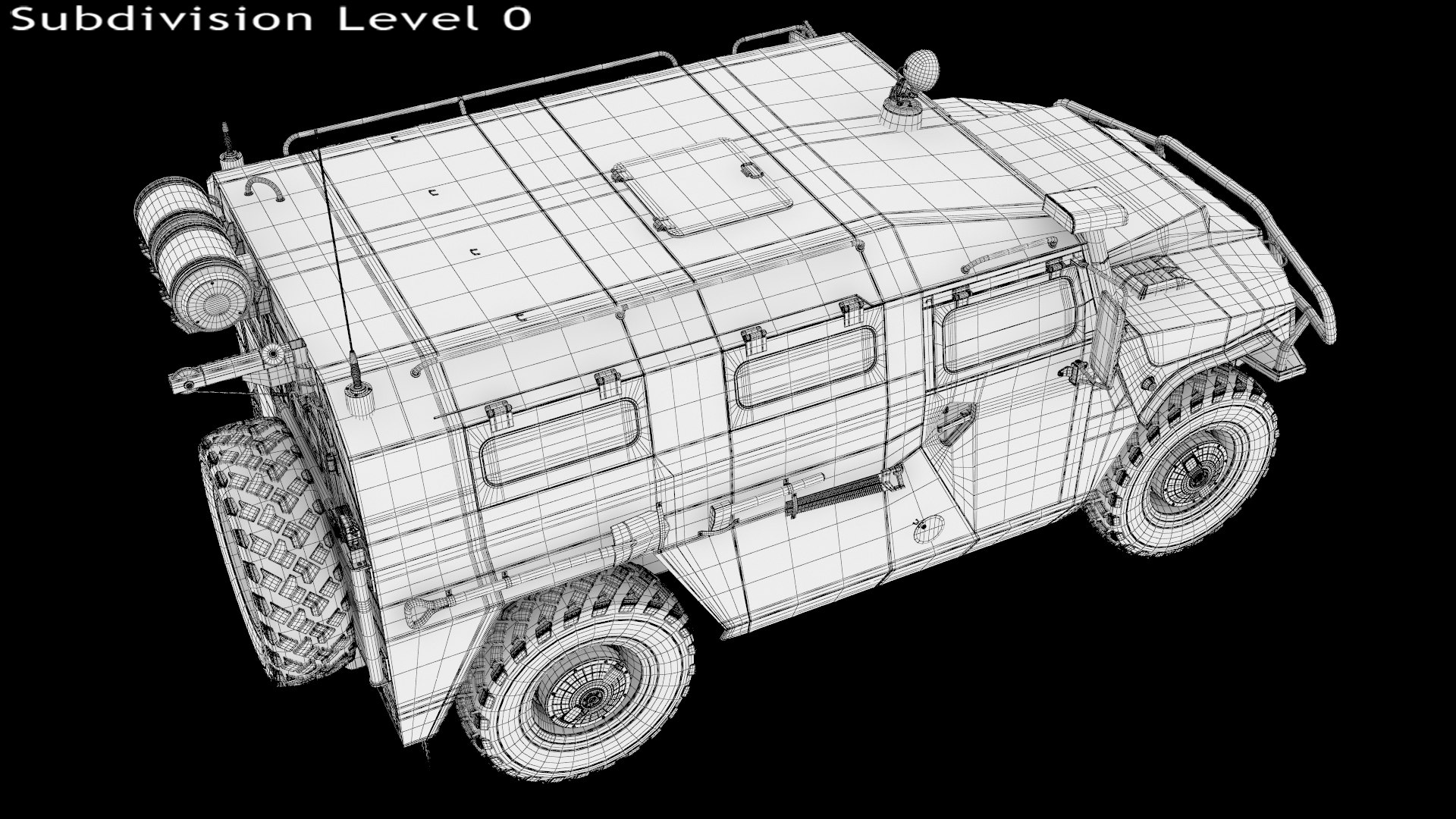 3D GAZ-2330 Tiger HMTV - TurboSquid 1720694