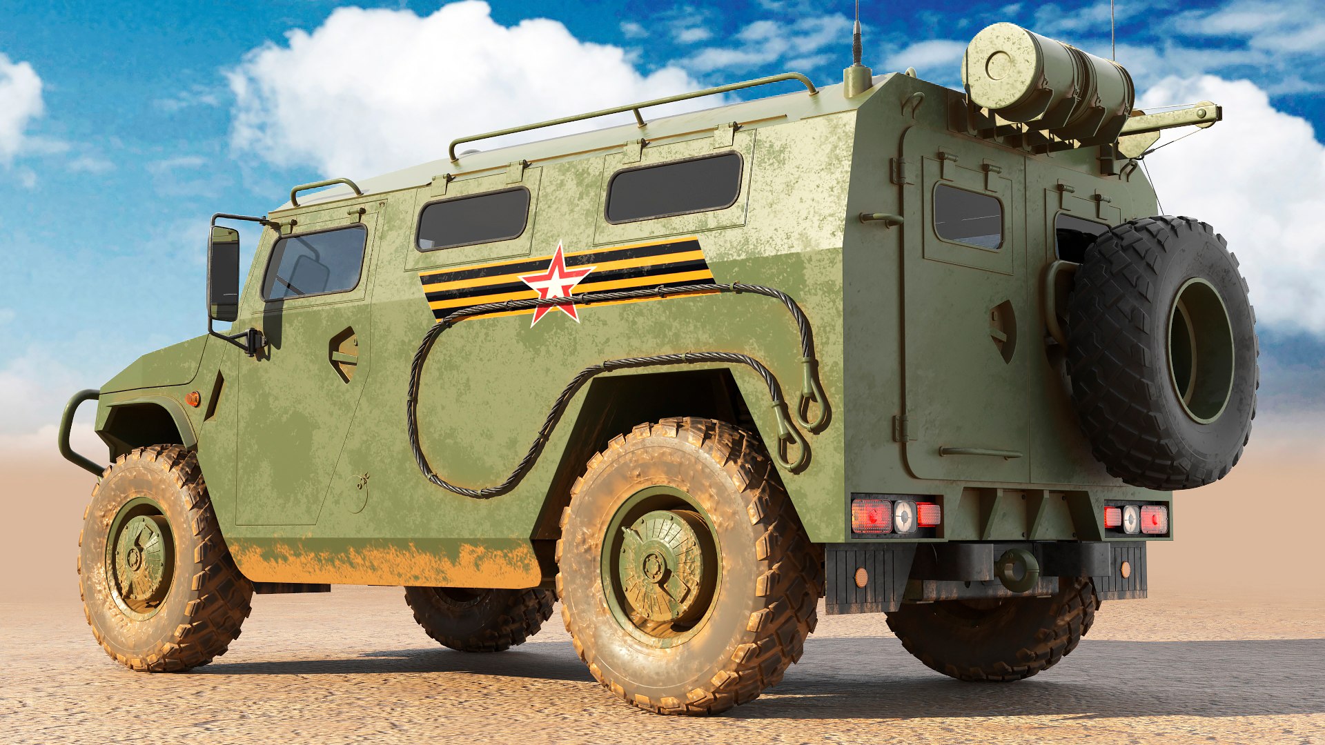 3D GAZ-2330 Tiger HMTV - TurboSquid 1720694