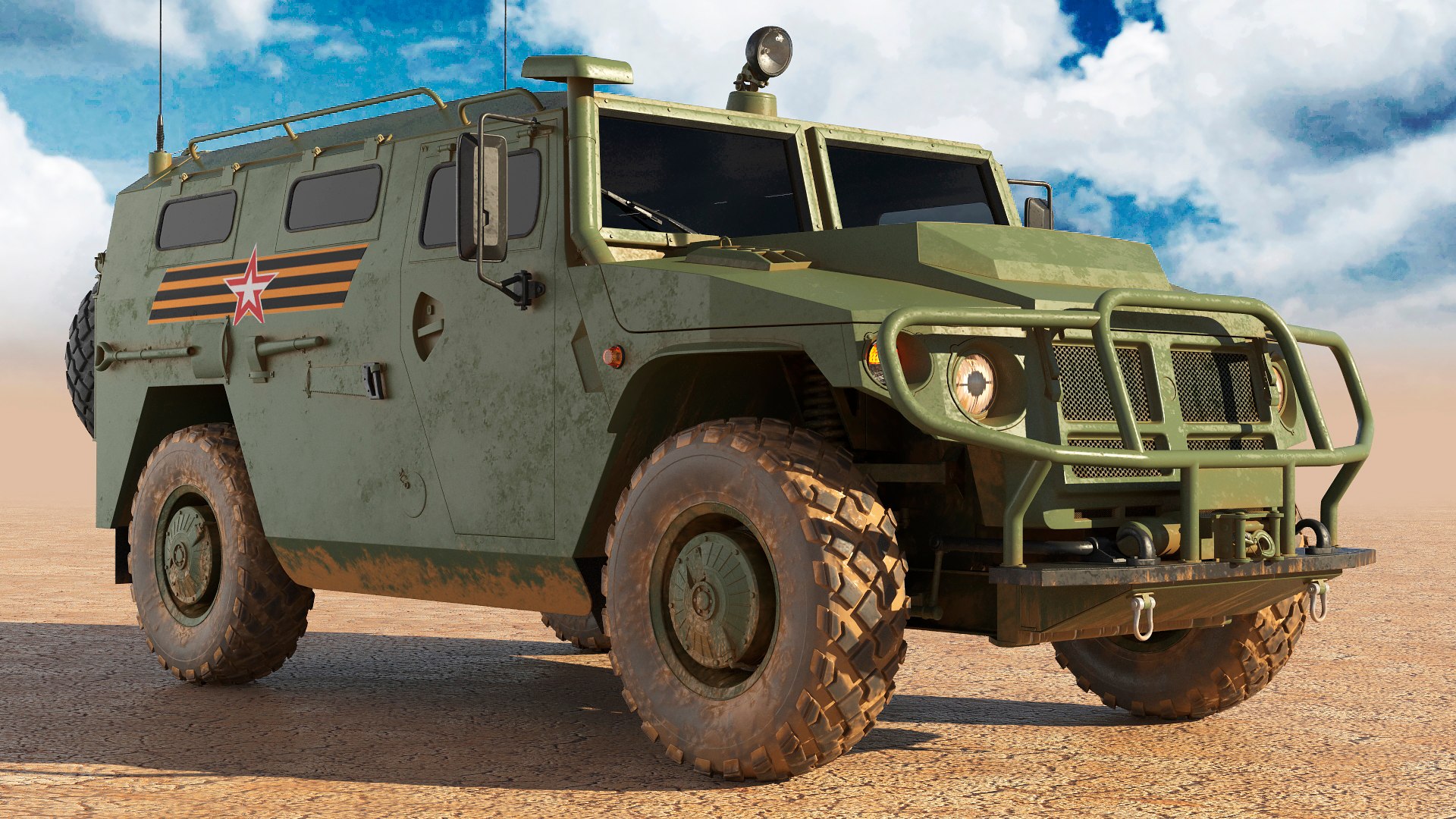 3D GAZ-2330 Tiger HMTV - TurboSquid 1720694