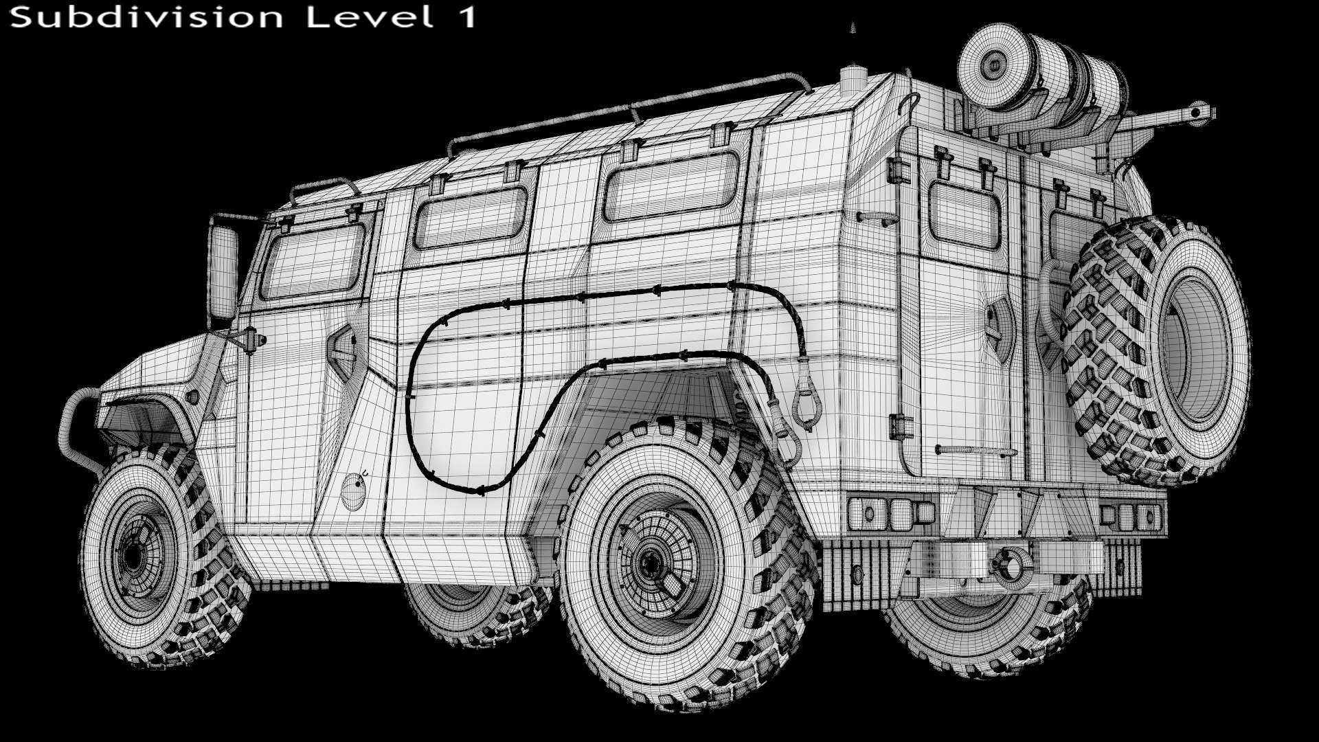 3D GAZ-2330 Tiger HMTV - TurboSquid 1720694