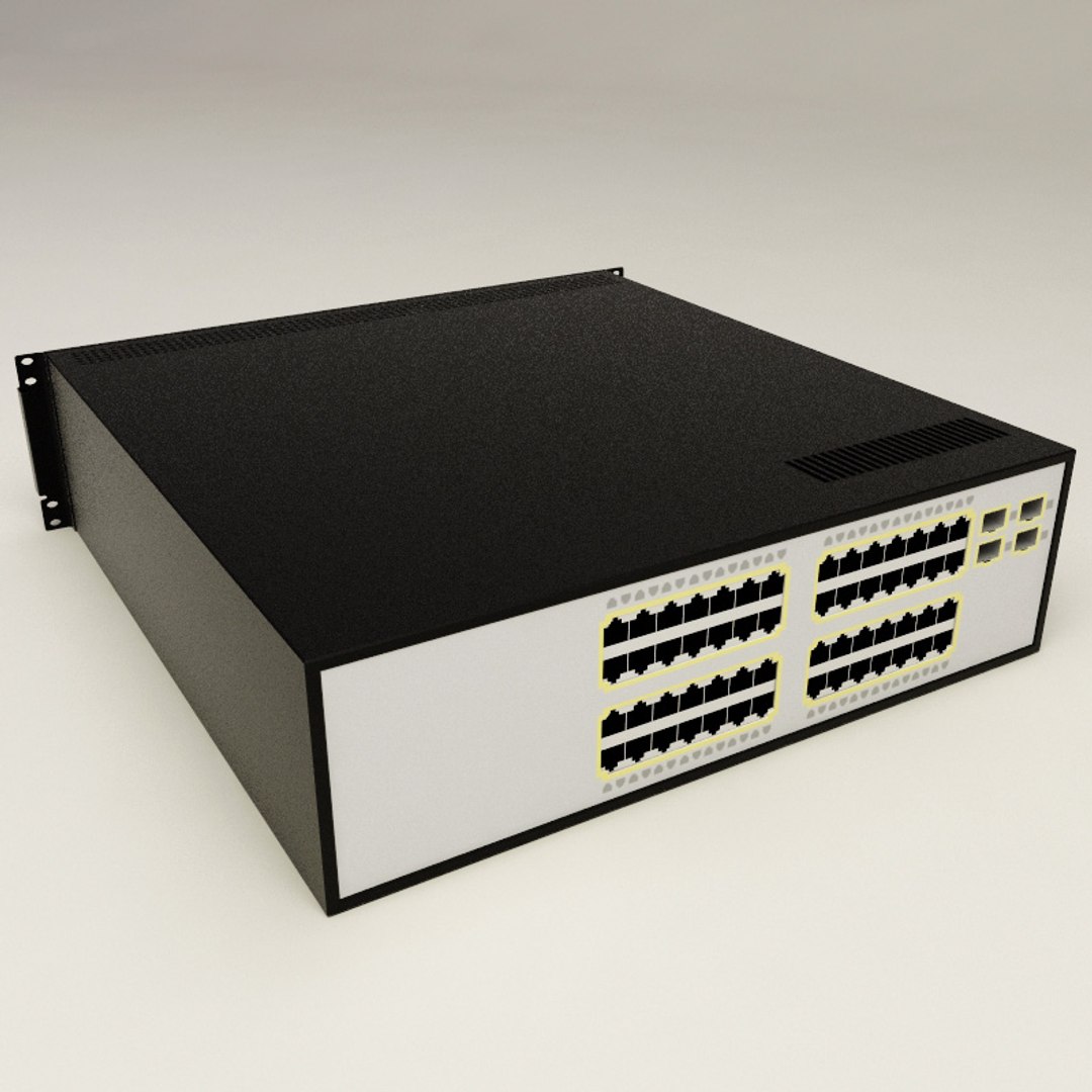 server rack v3 3d model