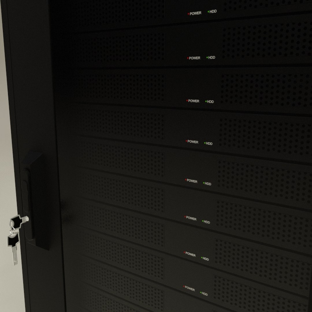 server rack v3 3d model