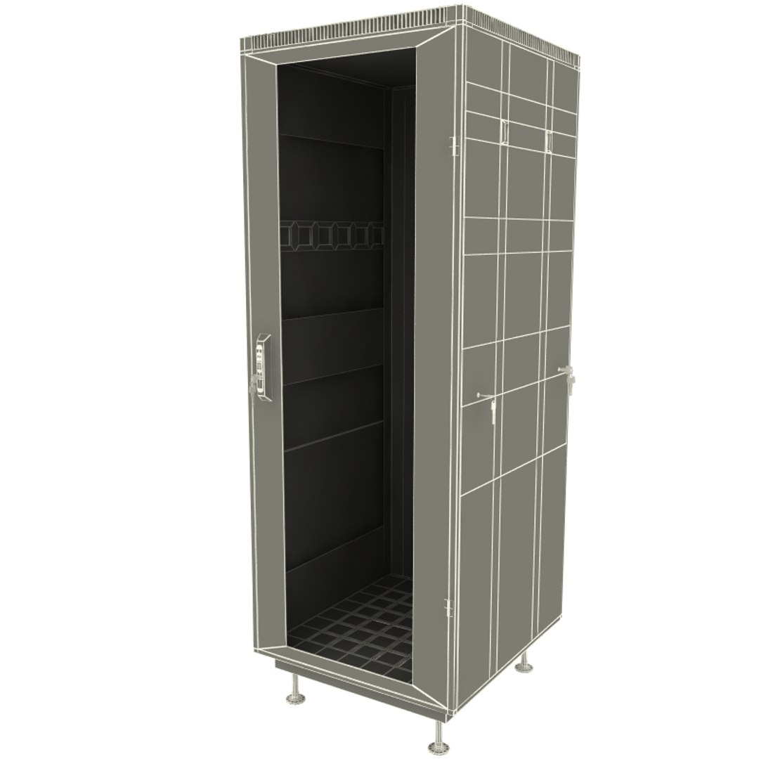 server rack v3 3d model