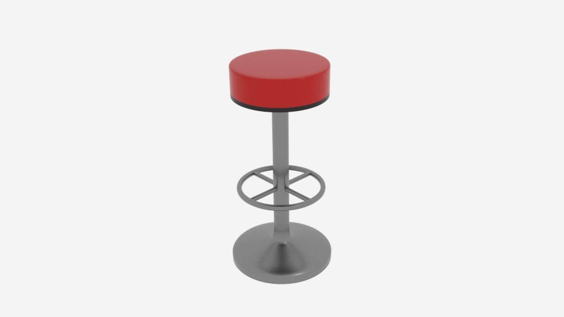 3D circle stool - TurboSquid 1307521