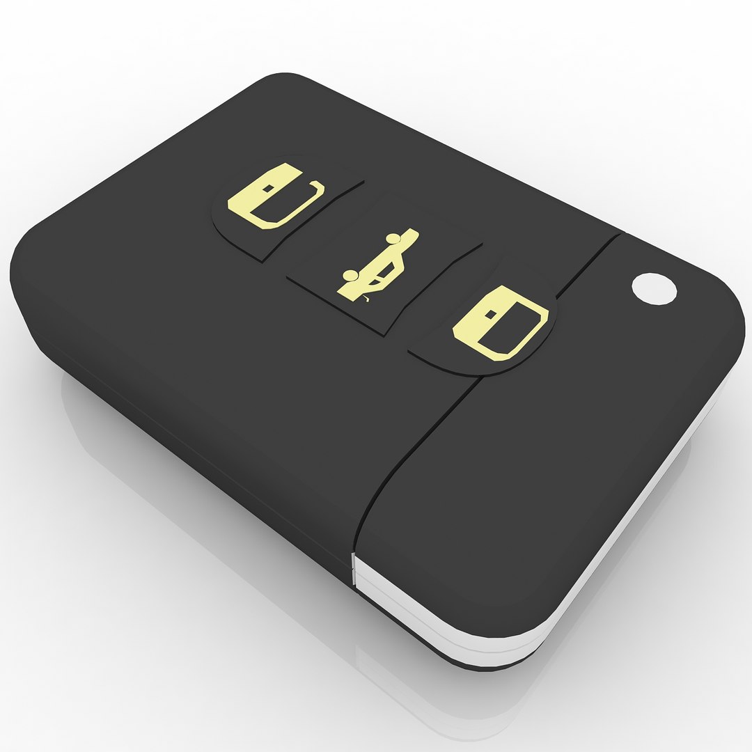 3ds max car key