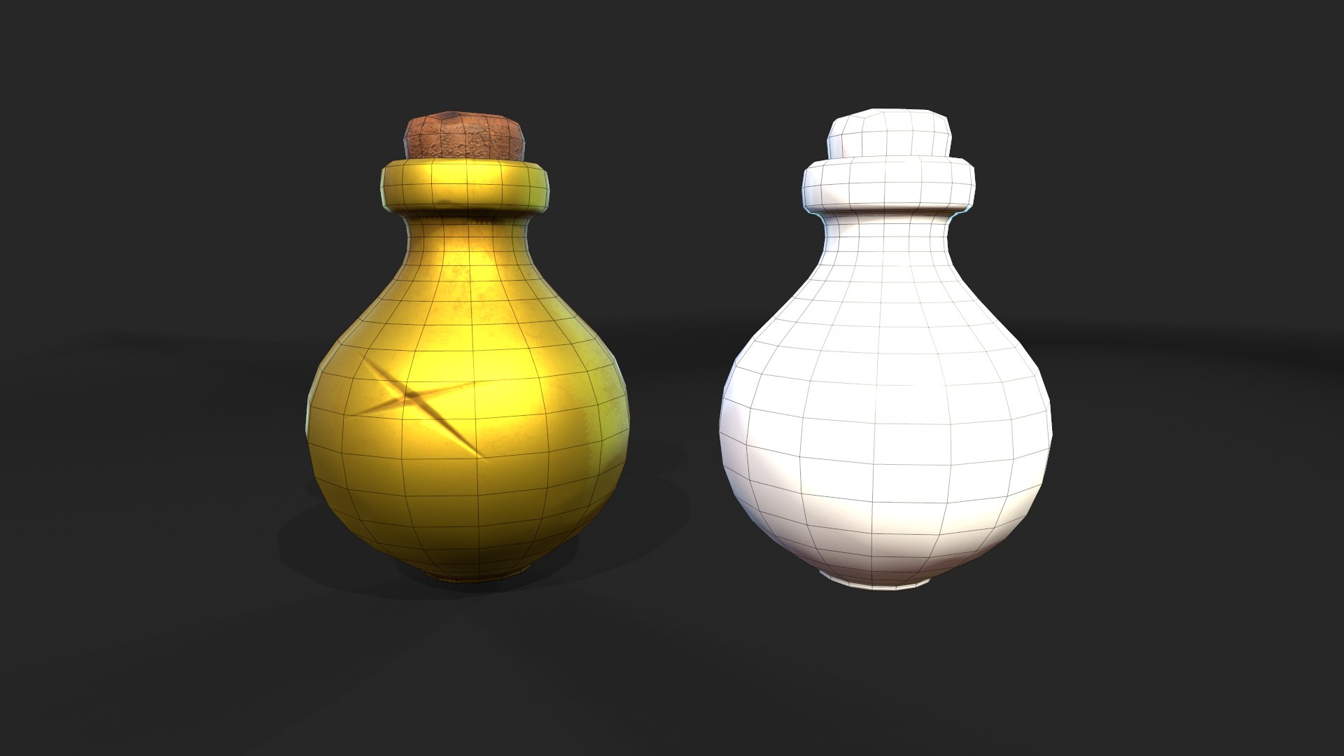 Stylized Alchemist Flasks Collection 3D Model - TurboSquid 1716044