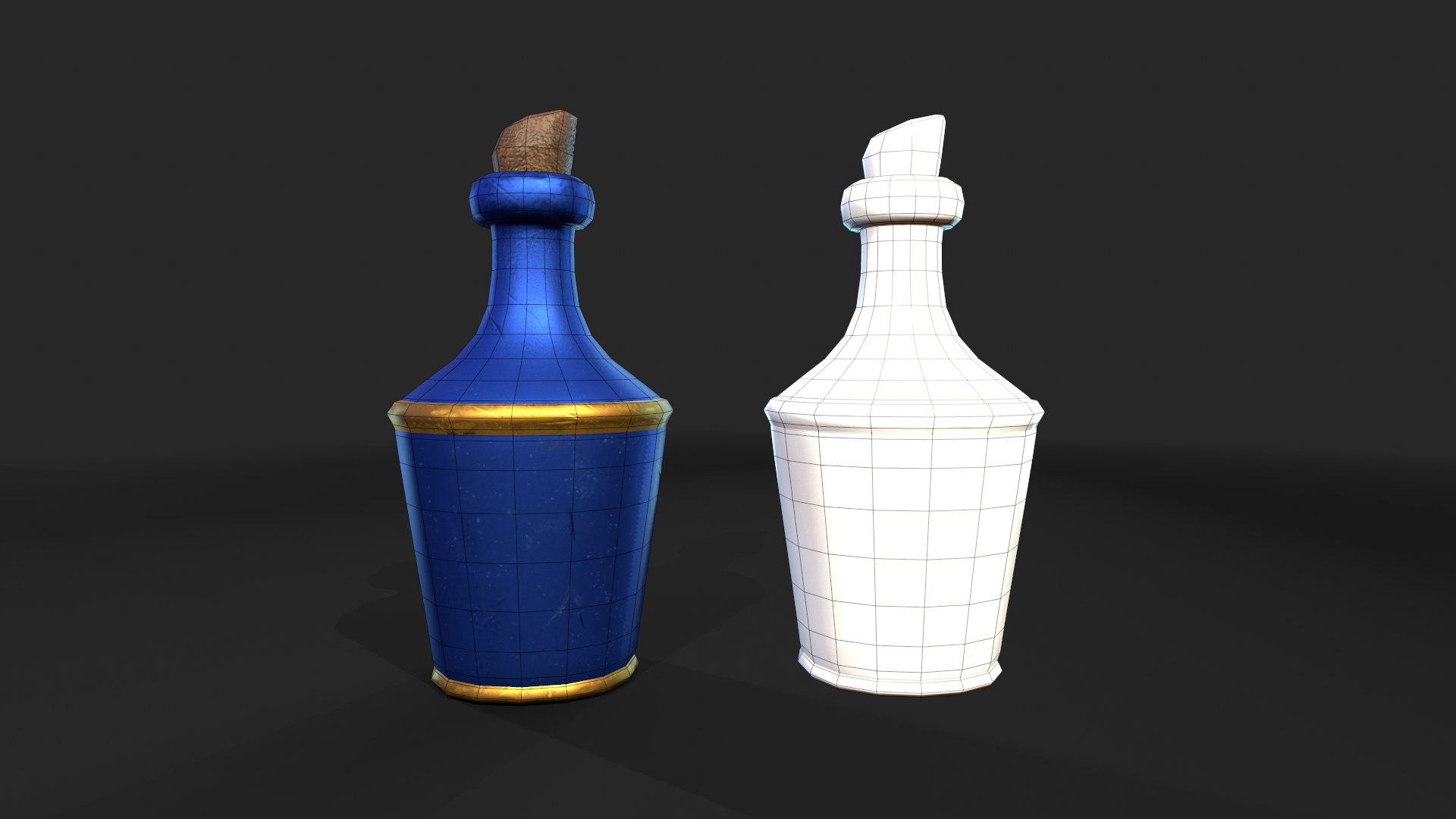 Stylized Alchemist Flasks Collection 3D Model - TurboSquid 1716044