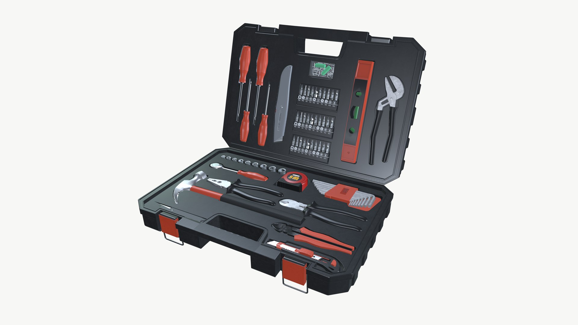 Toolkit Box 3D Model - TurboSquid 2386790