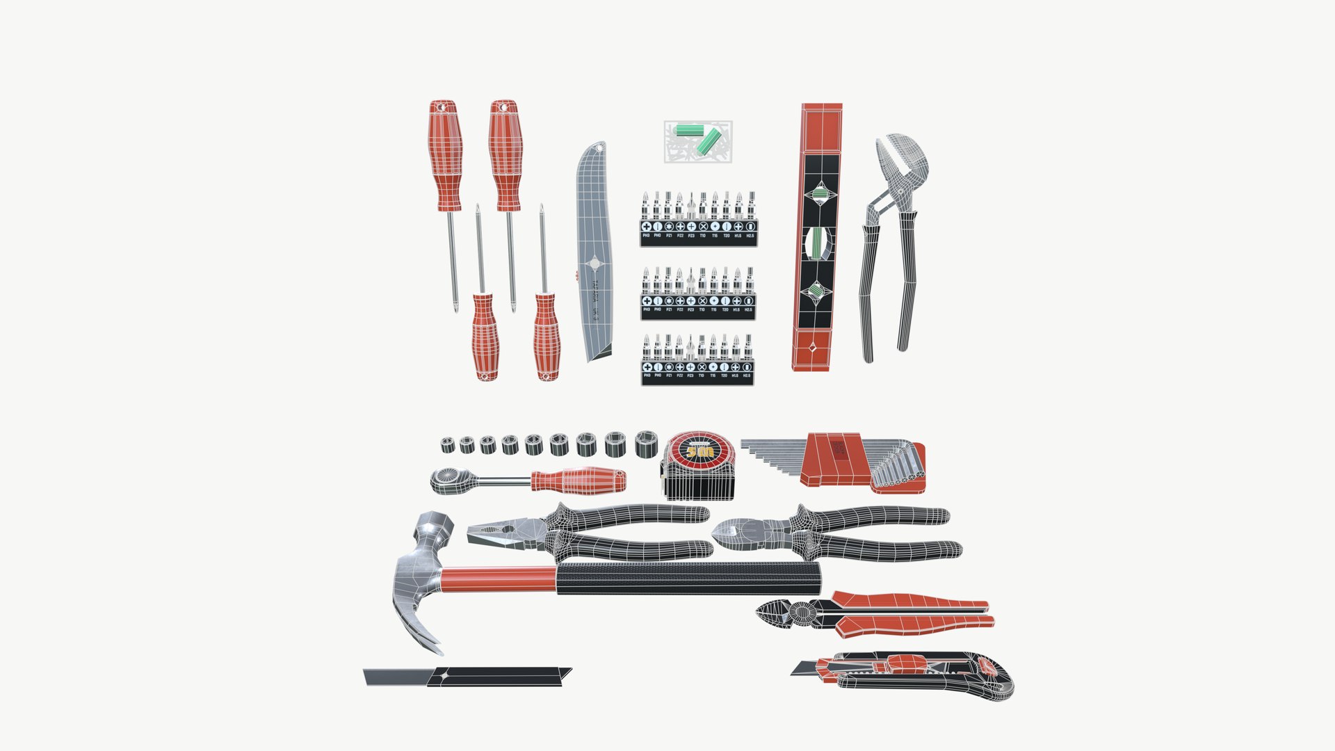 Toolkit Box 3D Model - TurboSquid 2386790