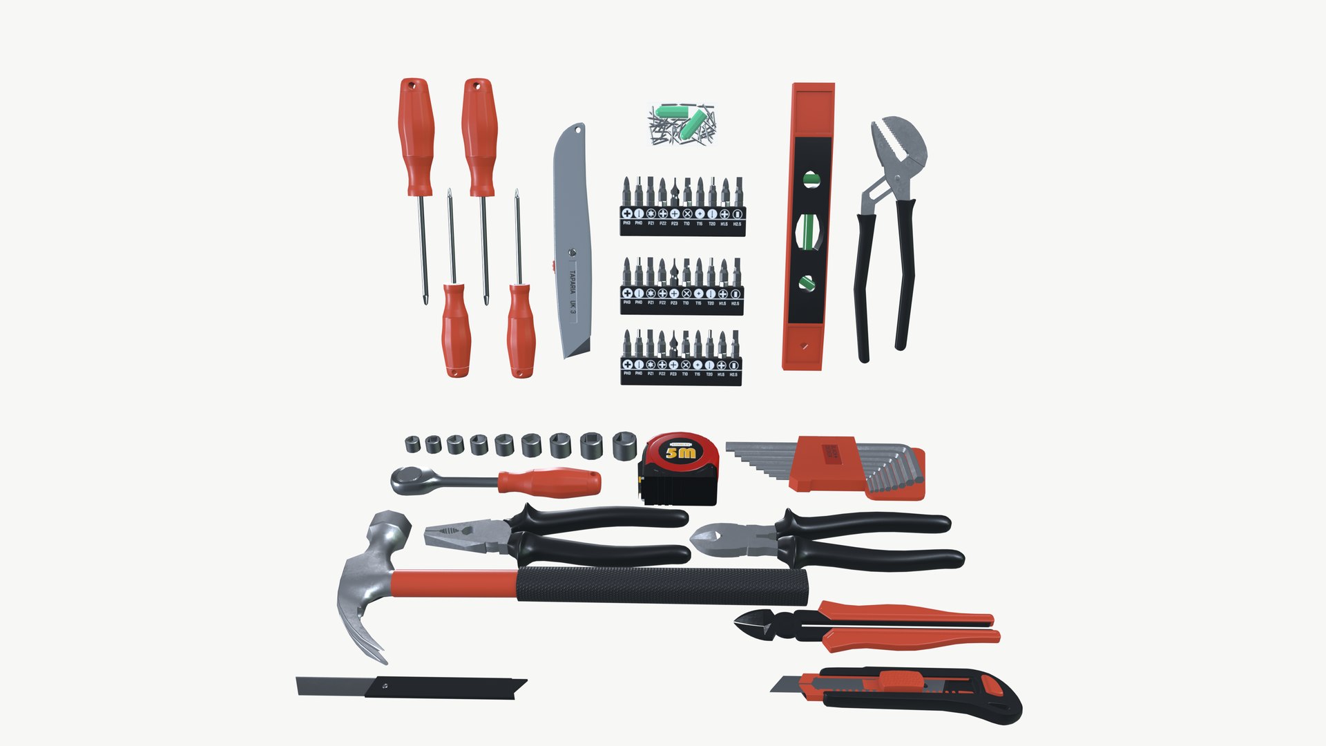 Toolkit Box 3D Model - TurboSquid 2386790
