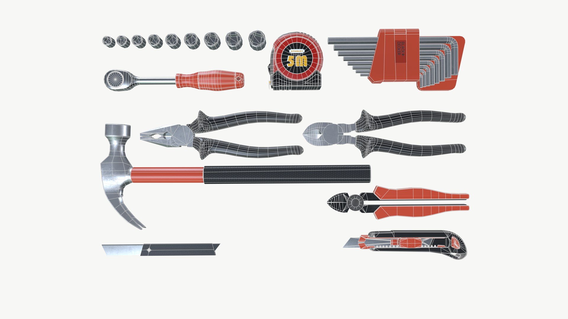 Toolkit Box 3D Model - TurboSquid 2386790