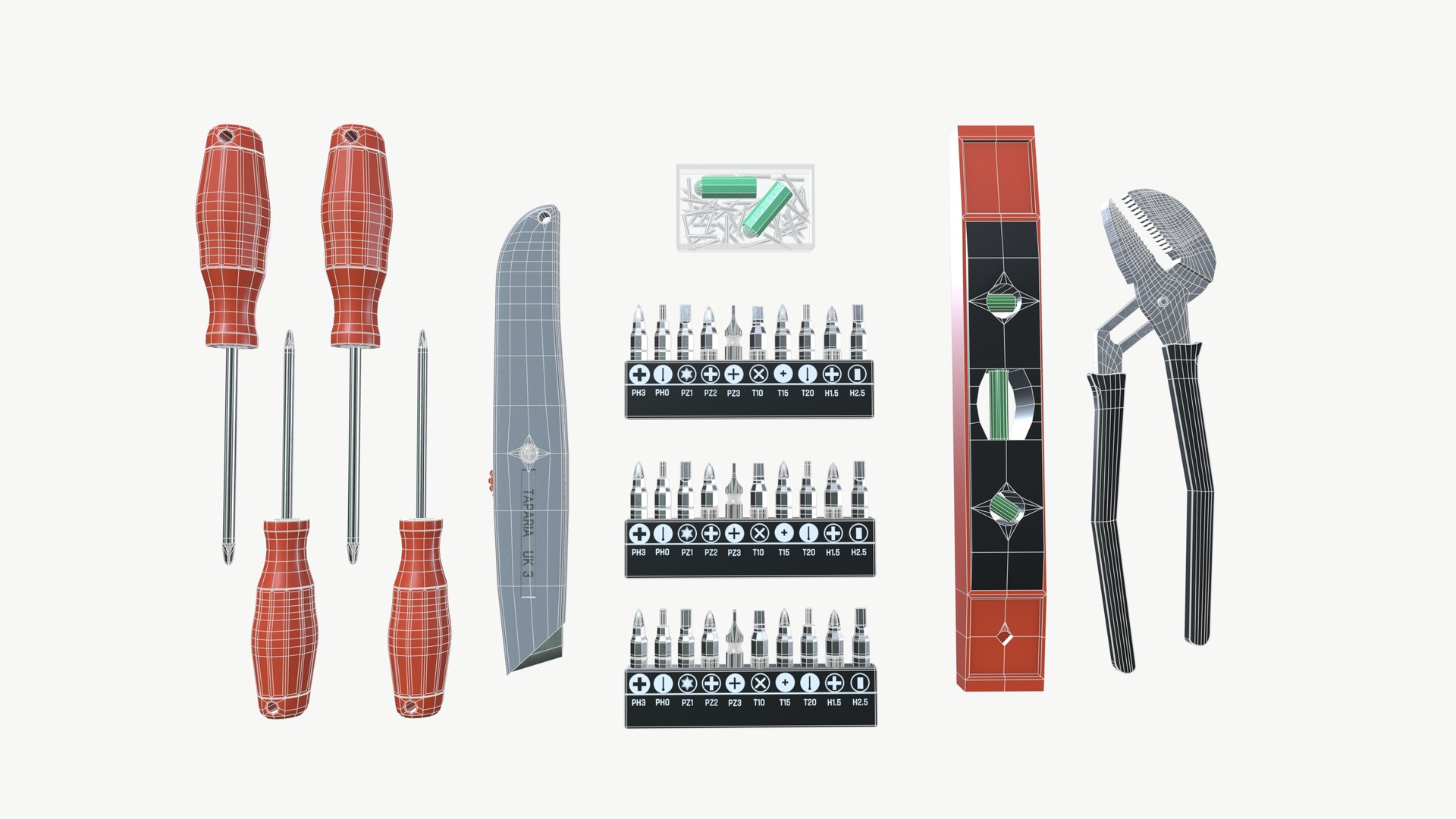 Toolkit Box 3D Model - TurboSquid 2386790