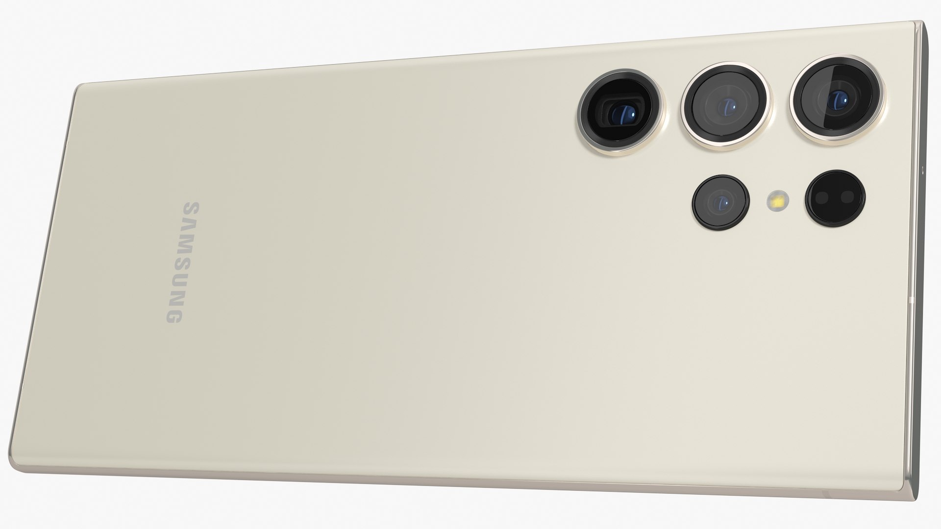 Samsung Galaxy S23 Ultra Cream 3D Model - TurboSquid 2022018