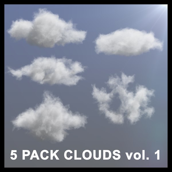 Cloud 3D Models for Download | TurboSquid