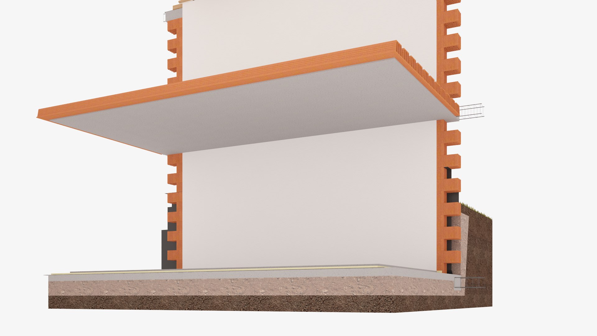 Wall Section With Solar Panels 3D Model - TurboSquid 1836818