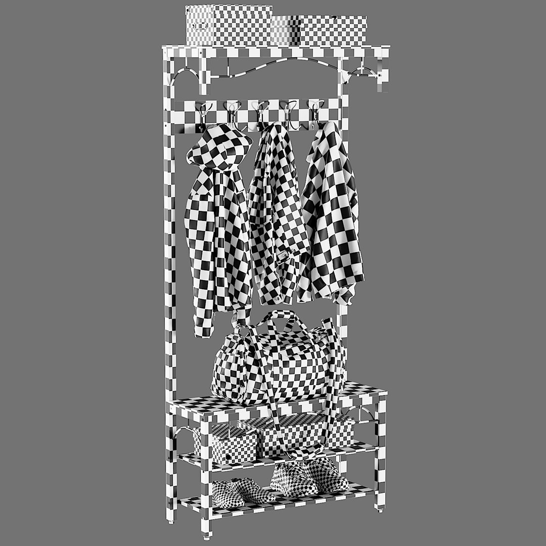 3D Base Mesh Rail Coat Model - TurboSquid 1581911