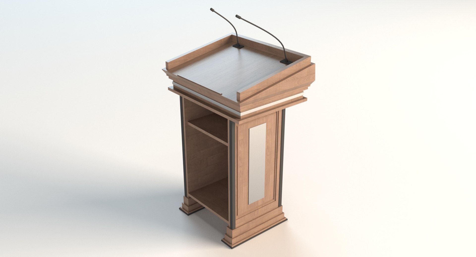 3D Model Speech Stand - TurboSquid 1198163