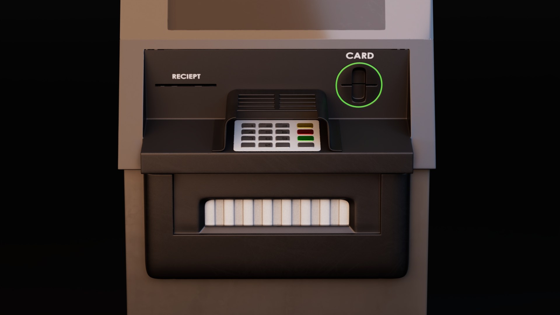 3D Model ATM Machine - TurboSquid 2383274