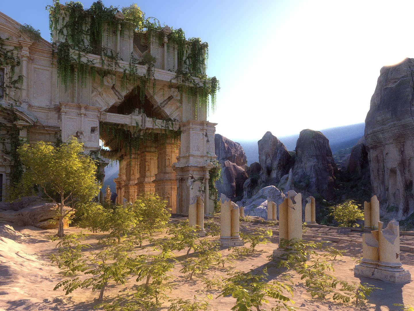 Lost Civilization Ii 3D - TurboSquid 1327027