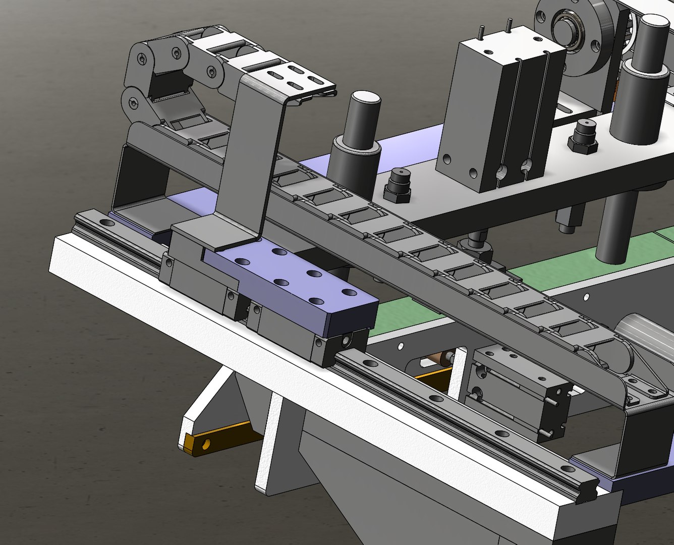 3D Gantry Loading Unloading Mechanism Model - TurboSquid 1320156