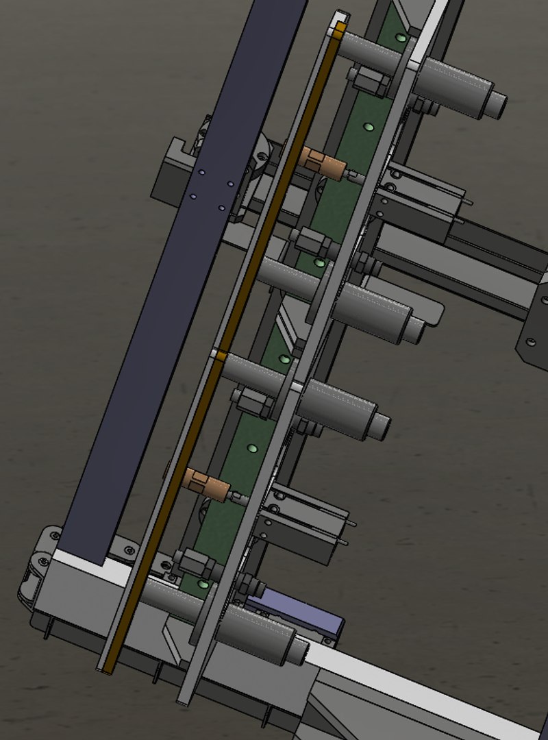 3D Gantry Loading Unloading Mechanism Model - TurboSquid 1320156