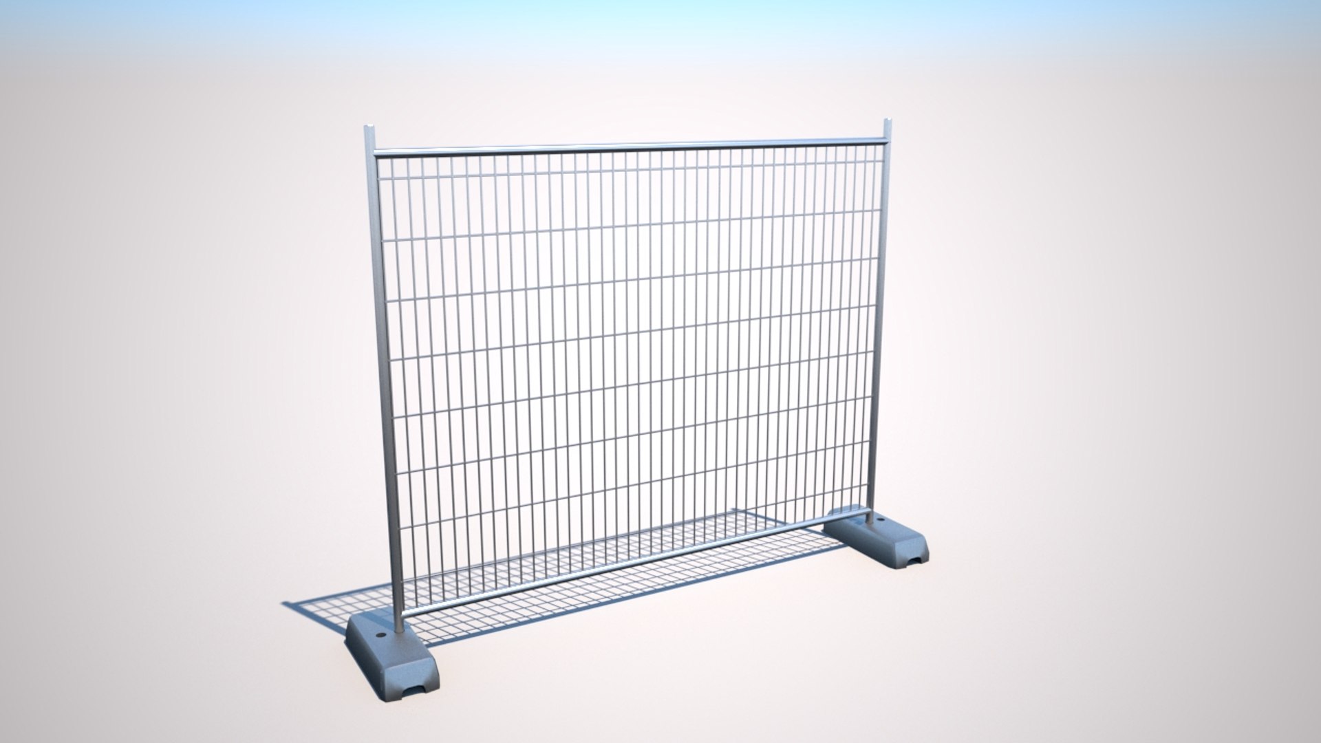 Wire fence 3D model - TurboSquid 1441005