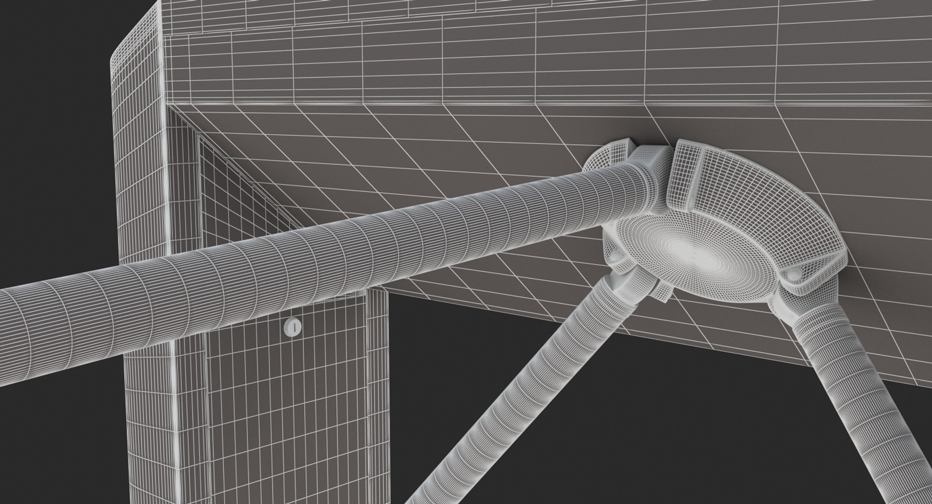 3D Gate Tripod Stile - TurboSquid 1350024