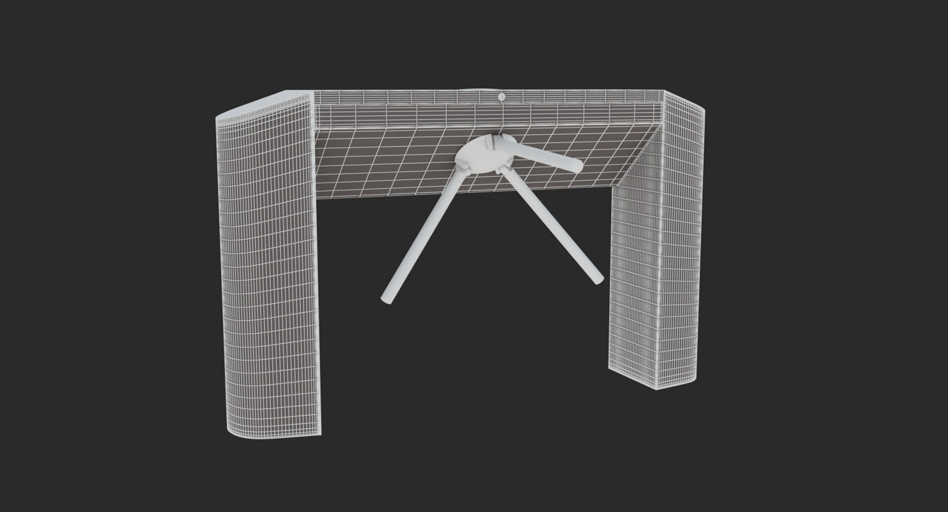 3D Gate Tripod Stile - TurboSquid 1350024