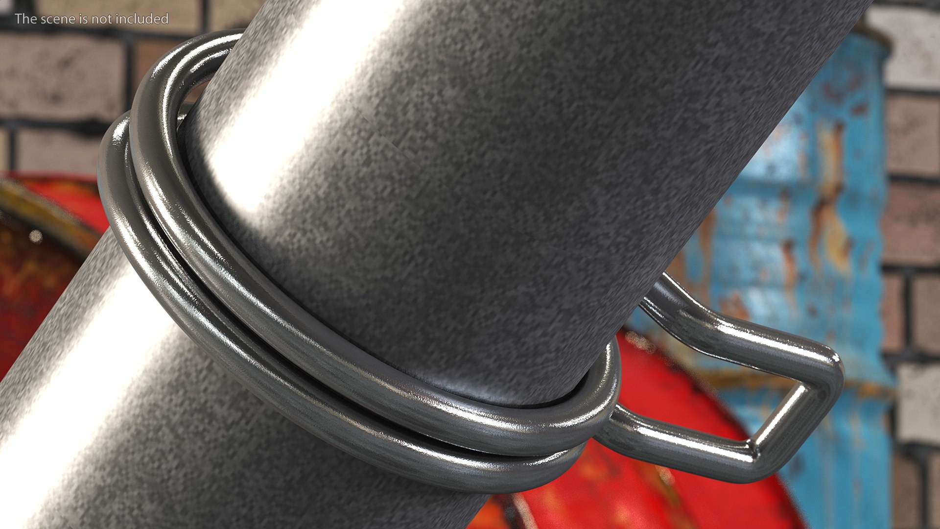 3D Double Wire Spring Hose Clamp Model - TurboSquid 1784767
