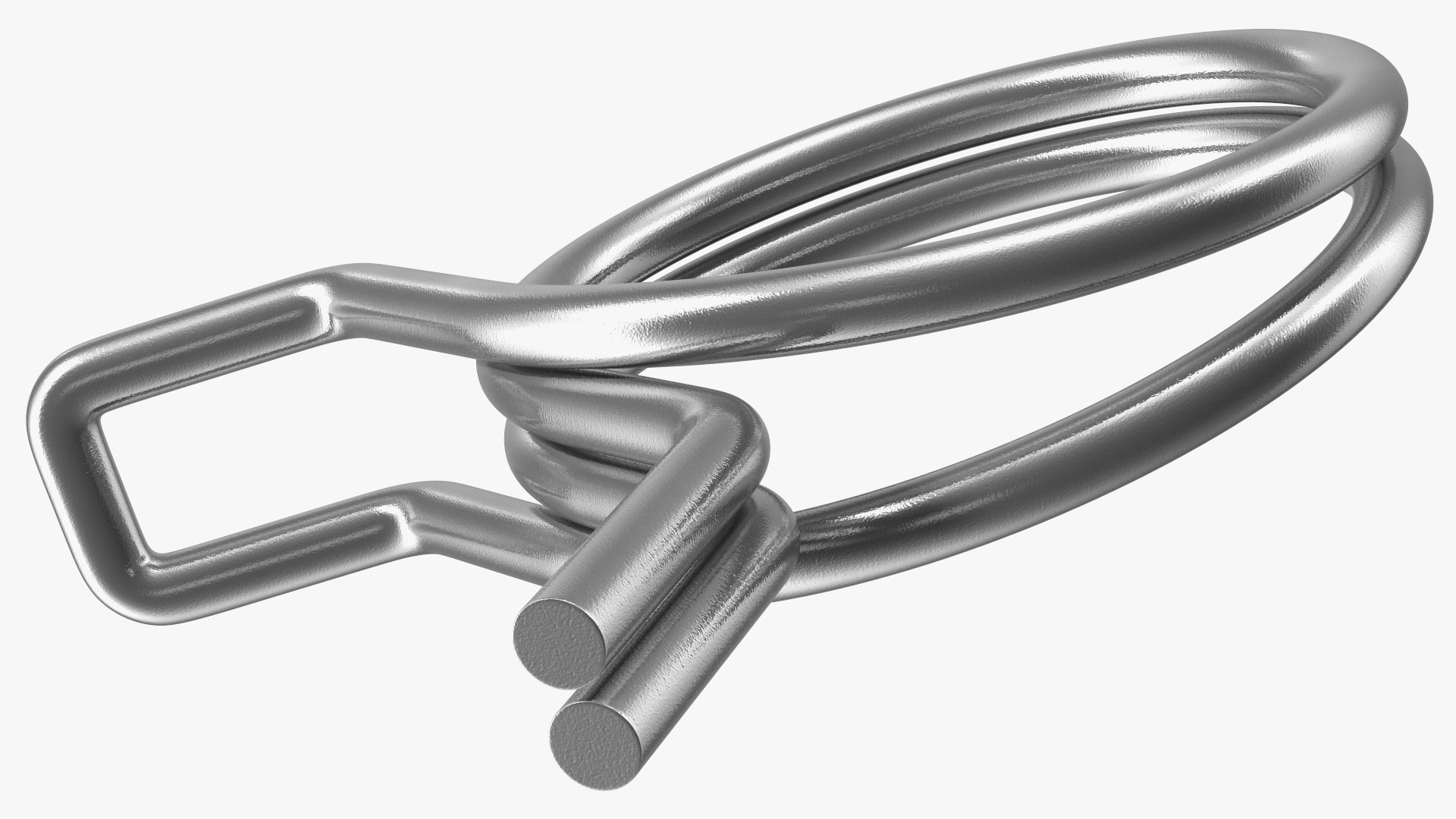 3D Double Wire Spring Hose Clamp Model - TurboSquid 1784767