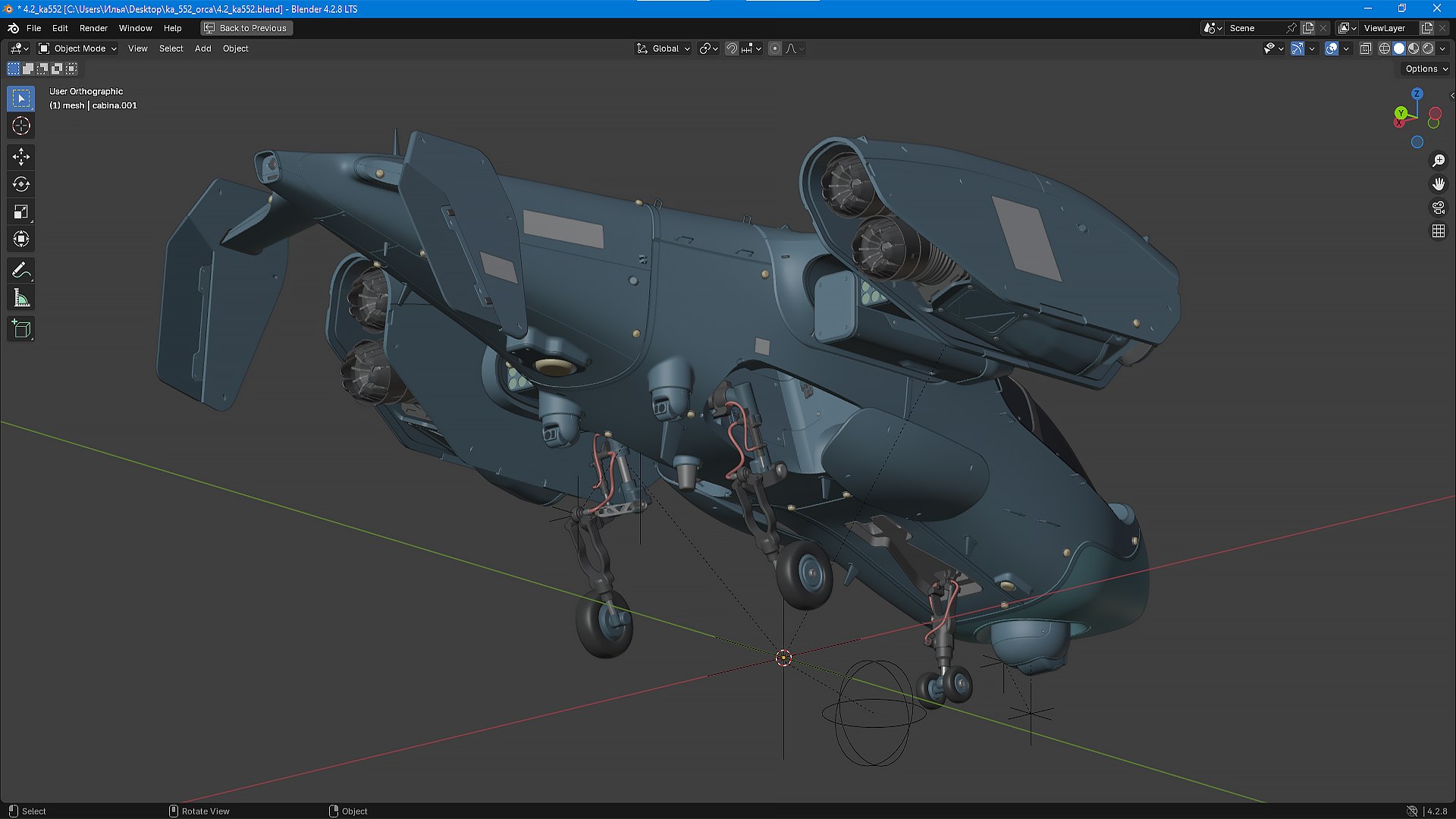 Futuristic Combat Vtol Concept Model - TurboSquid 2389025
