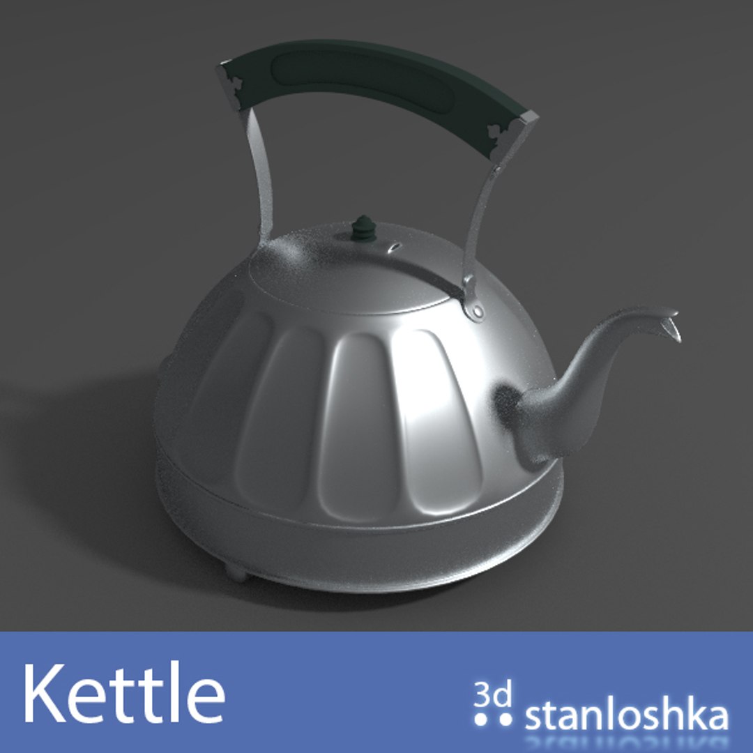 kettle pot obj